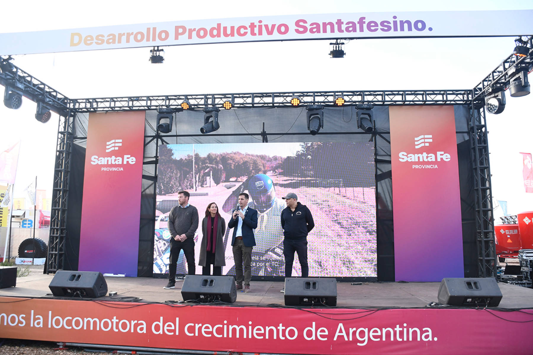 En Agroactiva «edición BNA»: se presentó la carrera de TC de Rafaela ...